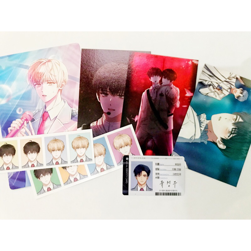 Jual postcard id photo debut or die official manhwa | Shopee Indonesia