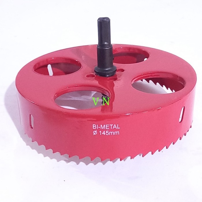 Jual Hole Saw 145 mm/Mata Bor Pembolong Kayu/Triplek/Plastik PVC ...
