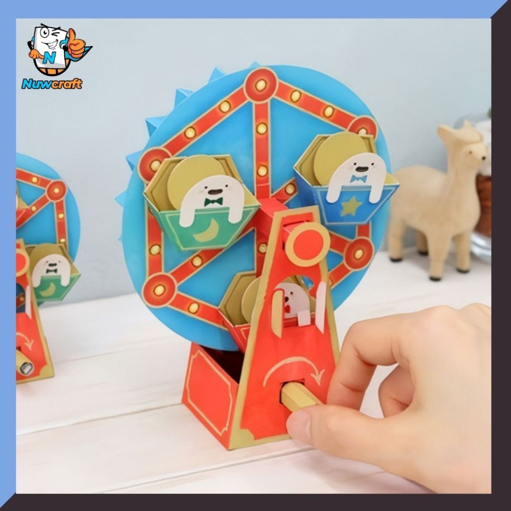 Jual Nuwcraft Ferris wheel (Nostalgic) papercraft | Shopee Indonesia