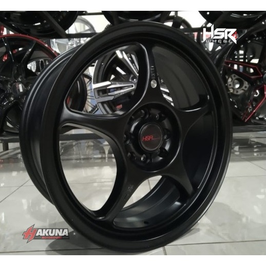 Jual Velg Mobil Palang Bintang Type HSR SENSEI R17 Lebar 7 Pcd4X100-114 ...