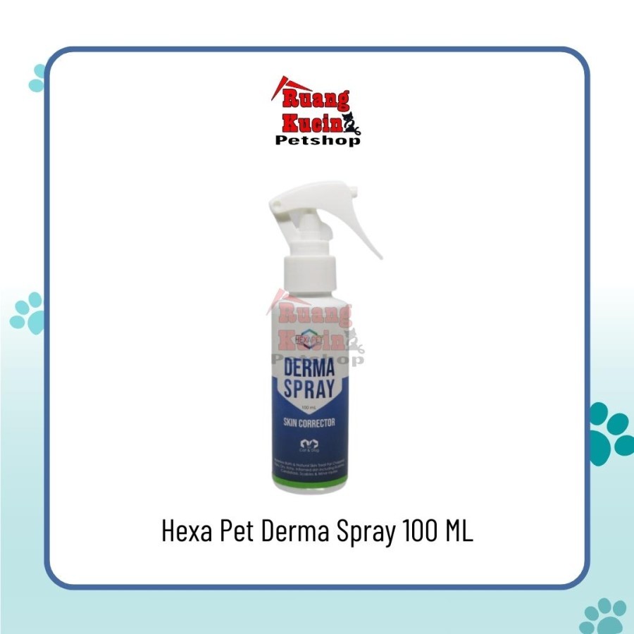 Jual Hexa Pet Derma Spray Skin Corrector 100ml | Shopee Indonesia