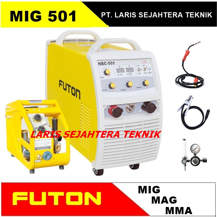 Jual Mesin Las Futon MIG-501 Trafo Las Listrik Futon MIG 501 | Shopee ...