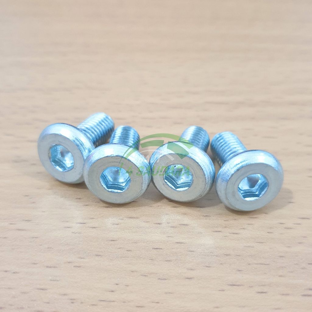 Jual Baut Piringan / Piring Disc Cakram 8x17 Yamaha Full Drat Galvanis | Shopee Indonesia