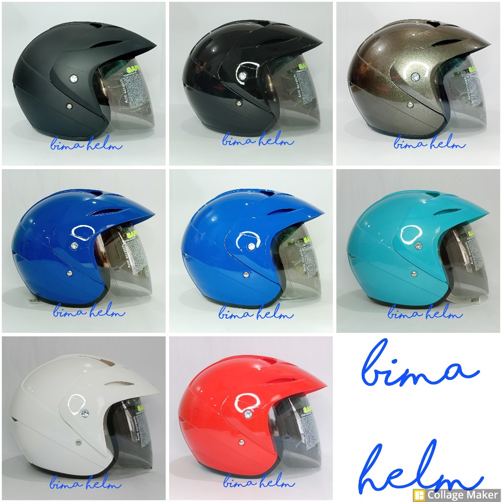 Jual HELM HIU MURAH BERKUALITAS - HELM HIU NICO R | Shopee Indonesia