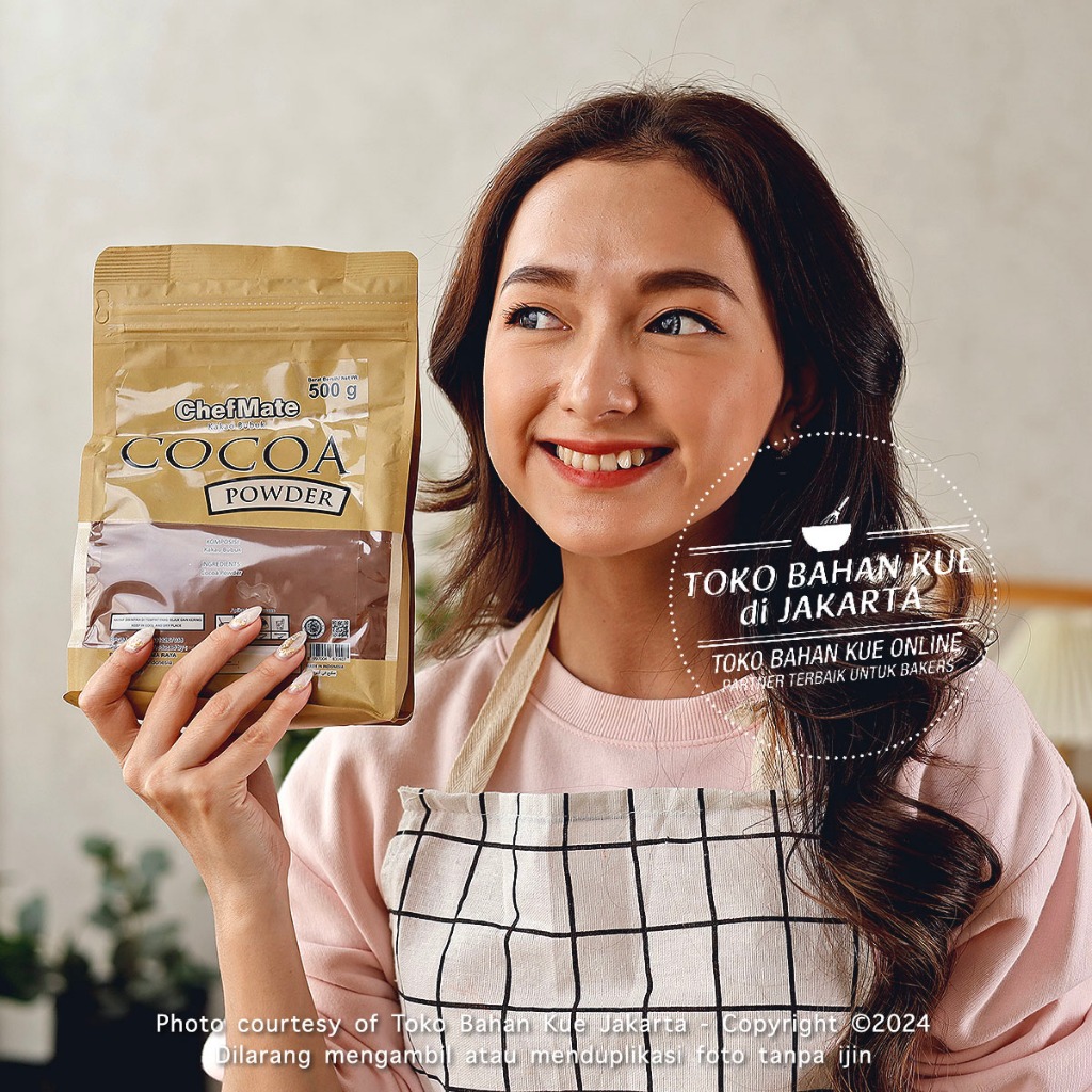Jual Chefmate Cokelat Bubuk 500gr Repack Coklat Murni Purecocoa Pure ...