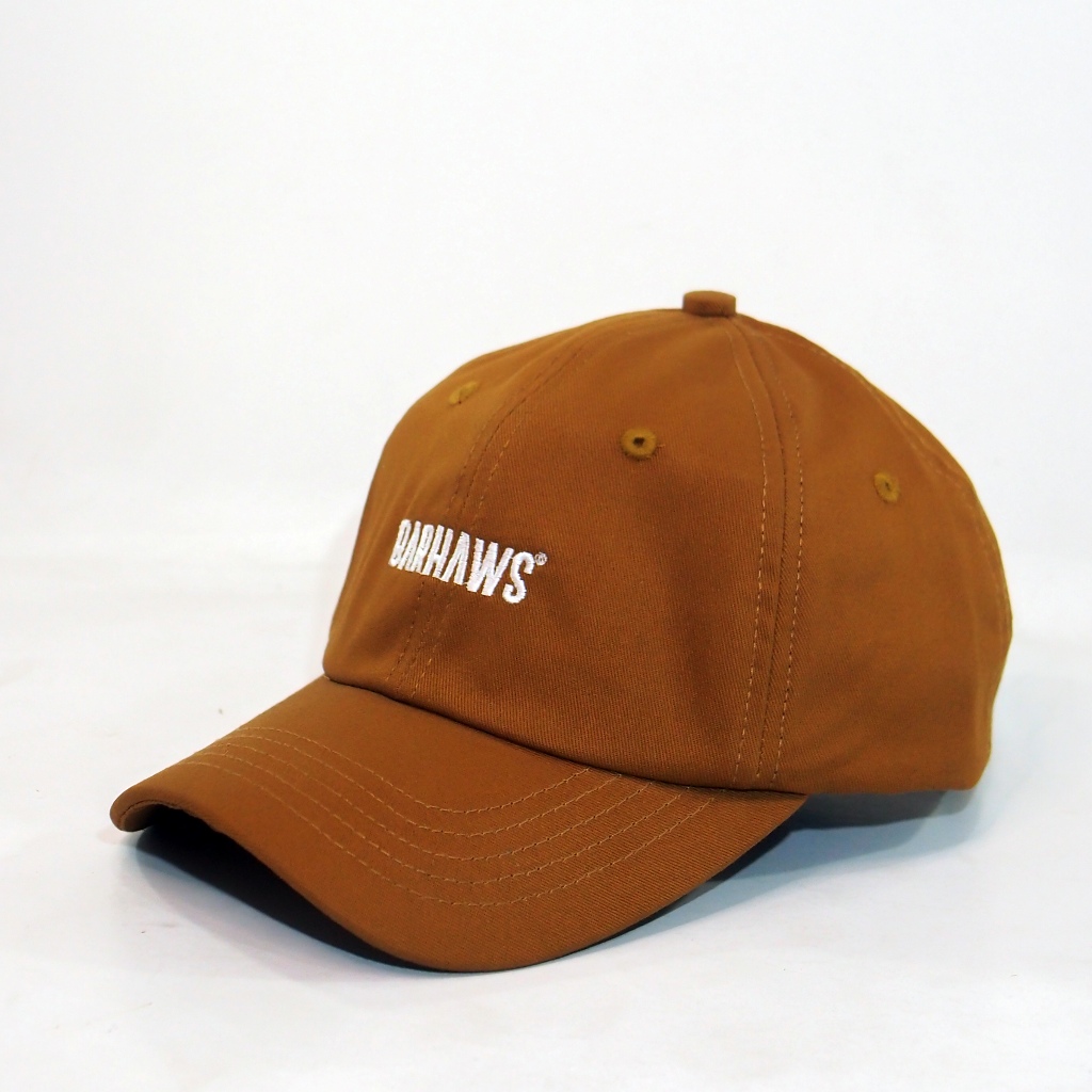Jual Barhaws Topi Polo Cap Triangle Coklat | Shopee Indonesia