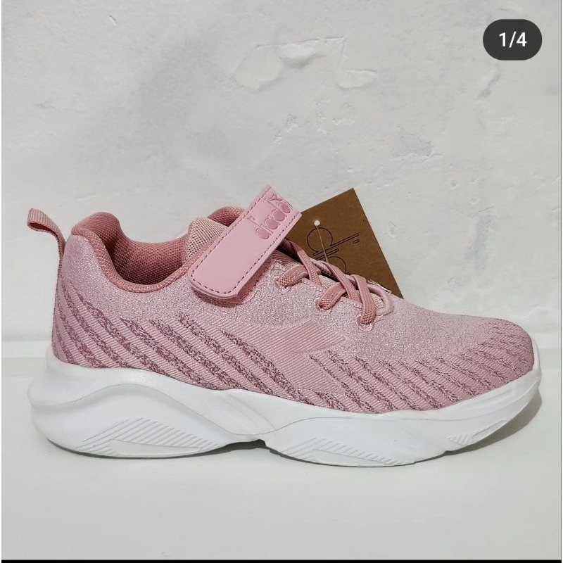 Jual Diadora Gary Jr Pink size 33 34 35 36 / George 35 / Greaty 34 ...