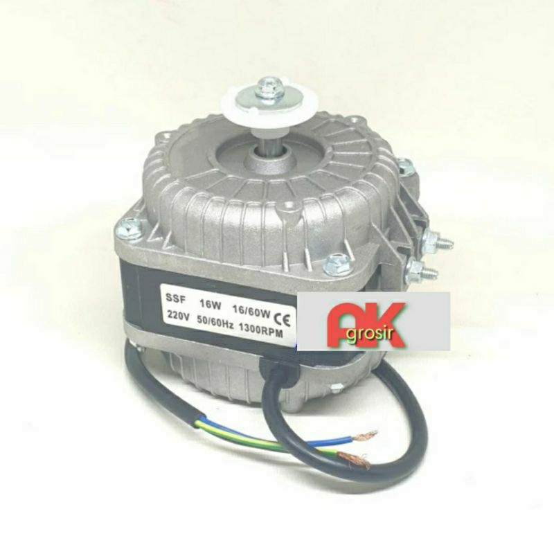Jual Fan motor 16 Watt Condensor Kulkas/Dinamo Kondensor Cooler ...