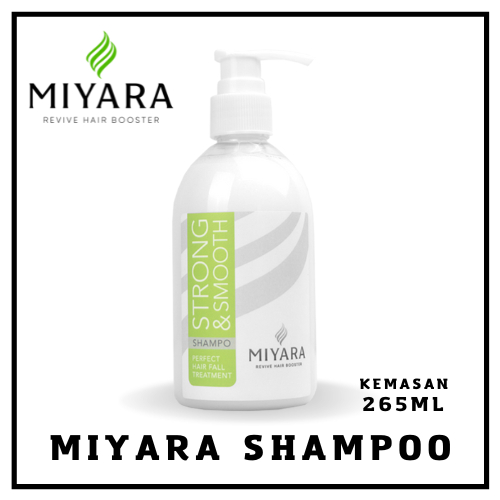 Jual Miyara Shampoo - Strong & Smooth Shampoo - Perawatan Rambut Rontok ...
