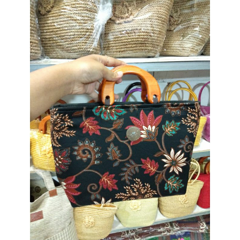 Jual TERMURAH!! Tas batik hendel jogja|| tas batik oleh-oleh khas jogja ...