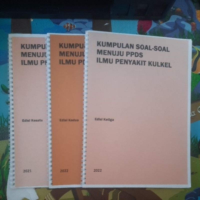 Jual PPDS Kulit & Kelamin Edisi 1, 2, 3 Buku Kumpulan Soal-soal Menuju PPDS Ilmu Penyakit Kulit ...
