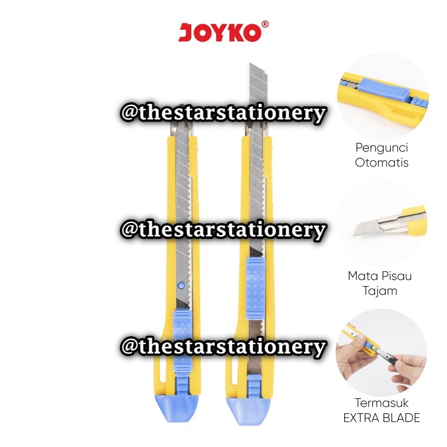 Jual (1 Biji) GROSIR Cutter Joyko A-360 / Cutter Pemotong Joyko A360 ... Jual (1 Biji) GROSIR Cutter Joyko A-360 / Cutter Pemotong Joyko A360 ...