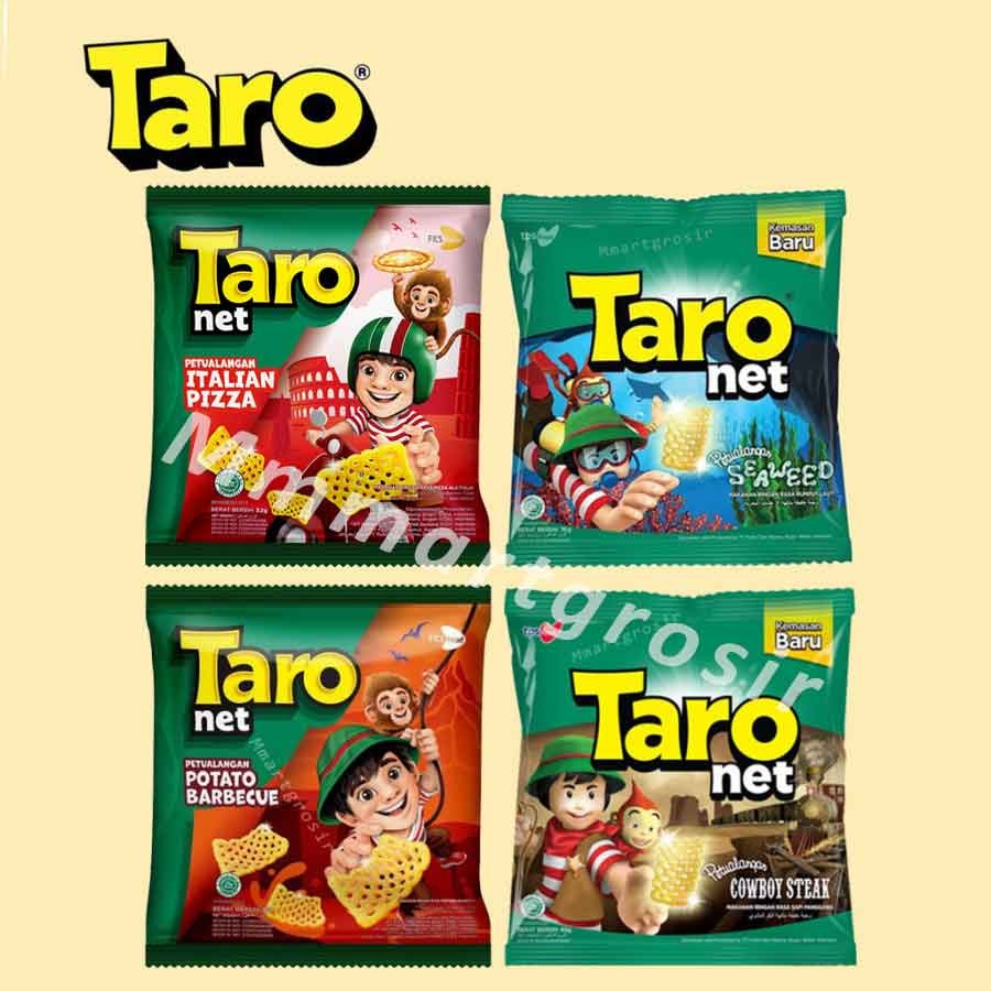Jual Taro Net Pertualangan / Snack Makanan Chiki Ringan / Snack Varian ...