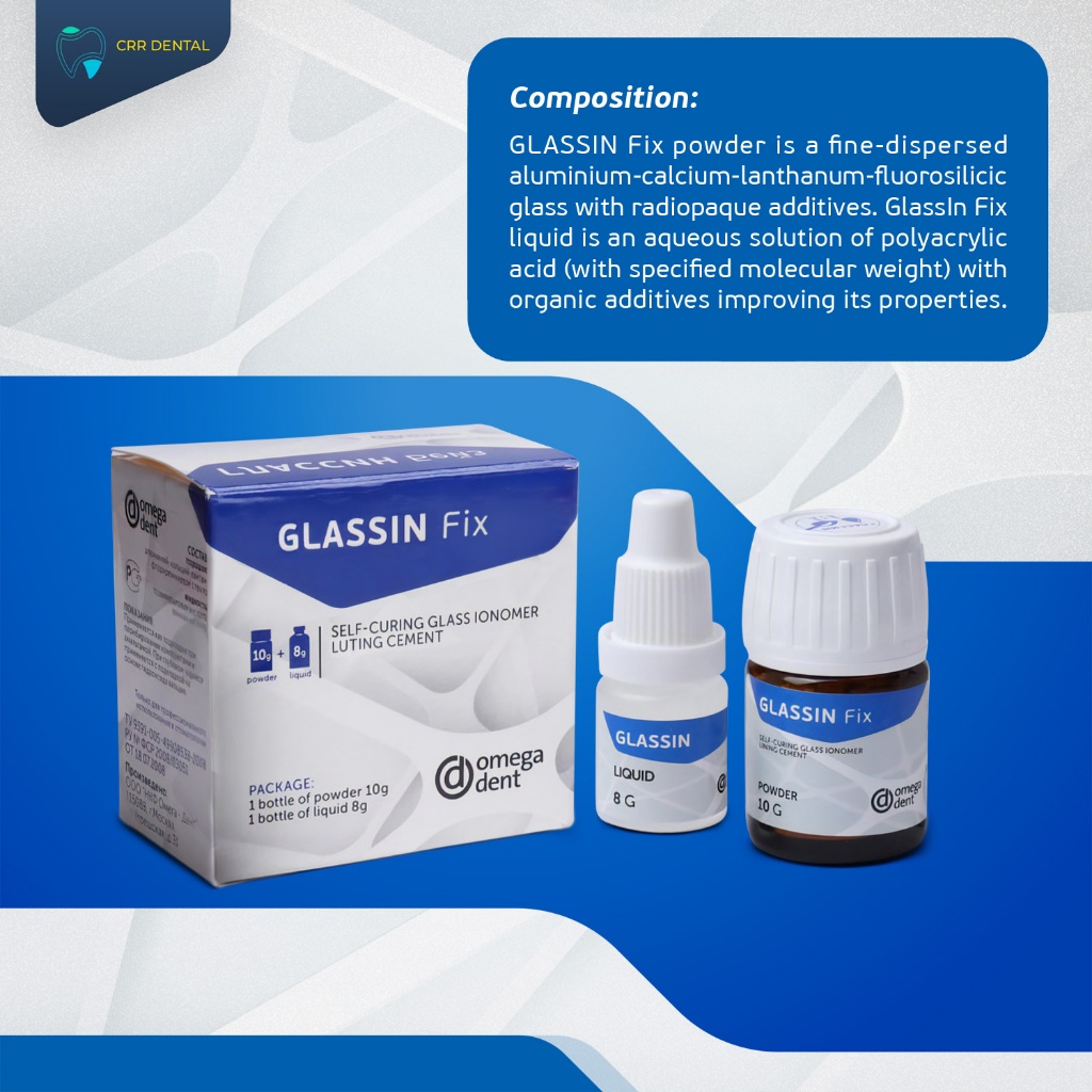 Jual CRR DENTAL GLASSIONOMER / GIC / GALSS IONOMER LUTING CEMENT SELF ...