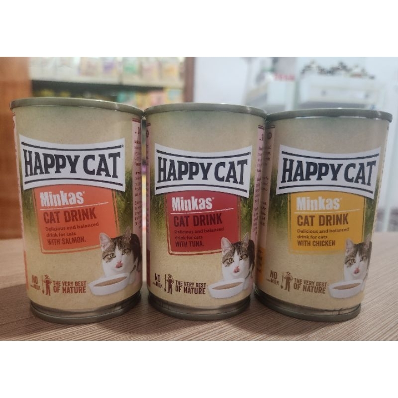 Jual Happy Cat Minkas Cat Drink 135ml Minuman kucing | Shopee Indonesia