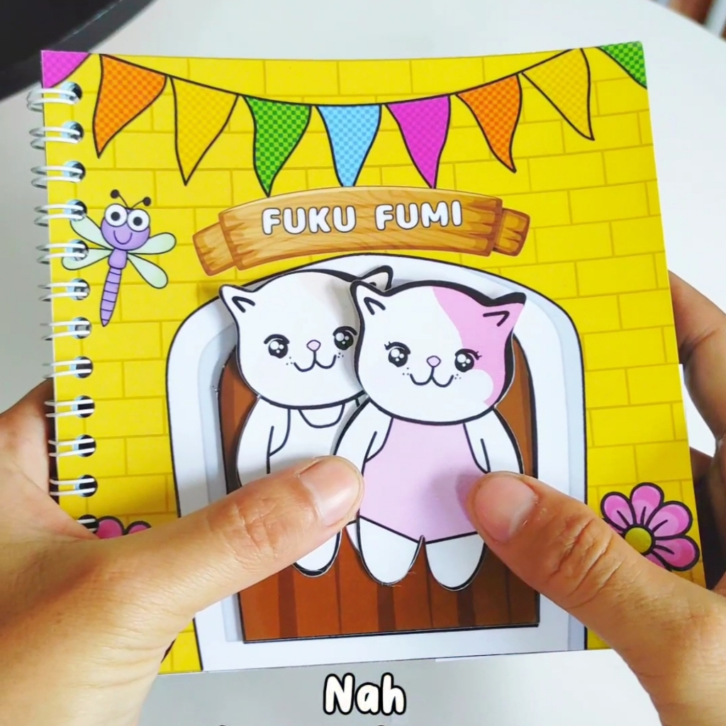 Jual paper duck mainan anak kucing viral mainan edukasi Buku Aktifitas ...