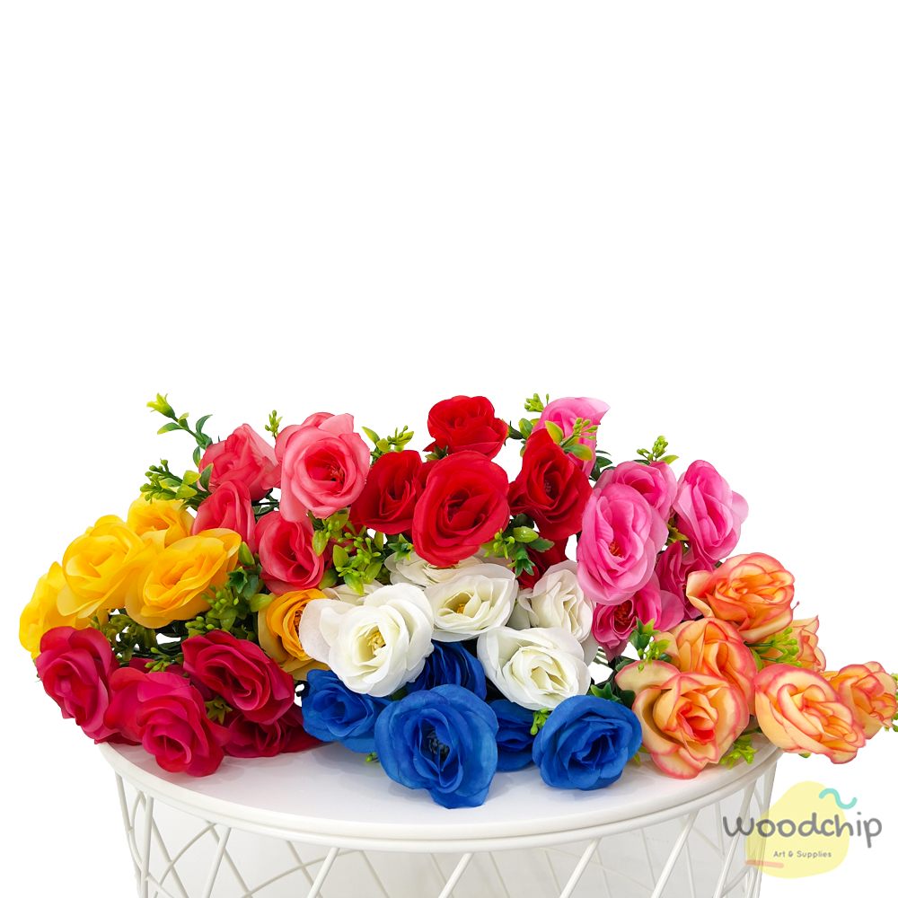 Jual (ROS-2) MAWAR ROSE TIPE 2 MEKAR BUNGA TANAMAN PALSU ARTIFICIAL ...