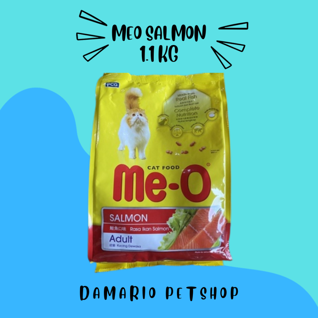 Jual Meo Salmon 1.1 Kg Kemasan Freshpack Cat Food | Shopee Indonesia