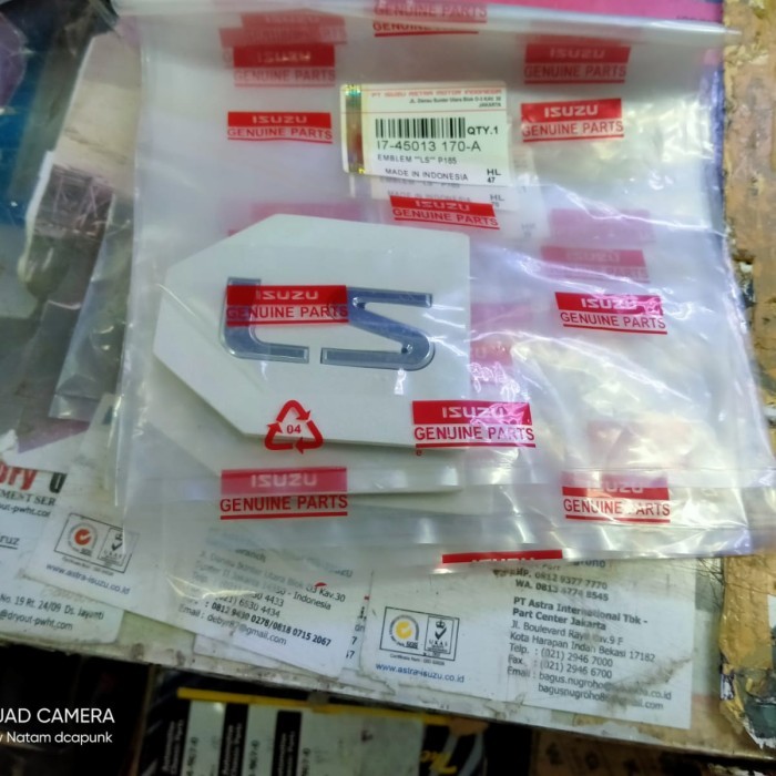 Jual EMBLEM DECAL LS ISUZU PANTHER BISA COD BAYAR DITEMPAT DIJAMIN ...