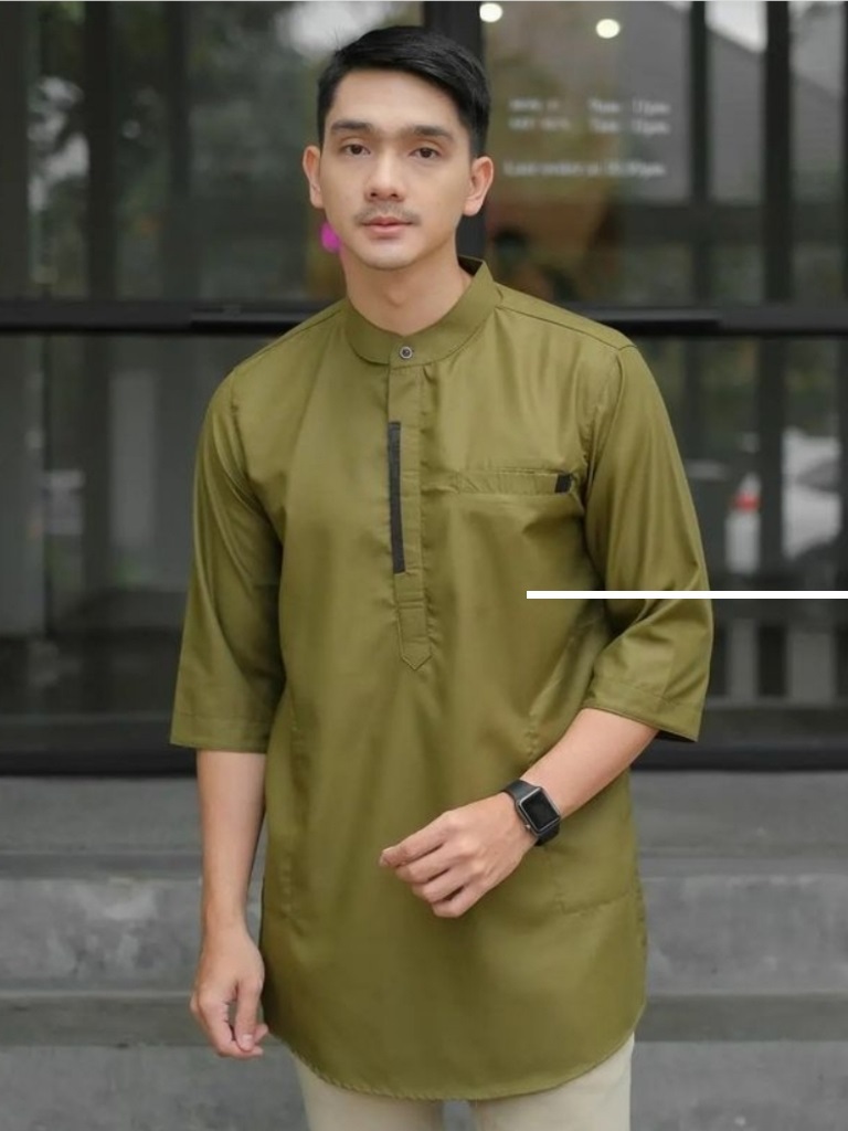 Jual [ Kem Koko Oray ] - Kemeja Pria Busana Muslim / Casual Outfit Baju ...