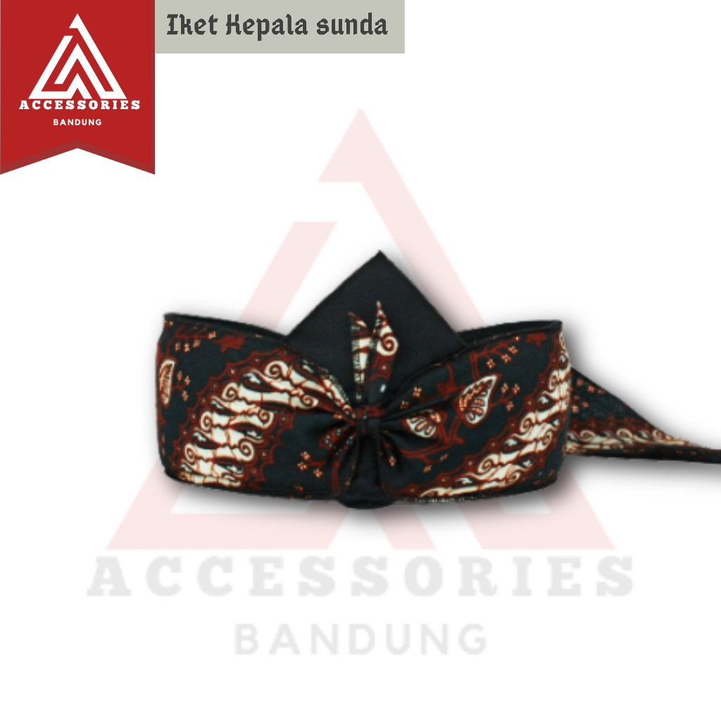 Jual Iket sunda tradisional dewasa & anak motif batik belangkon bolong ...