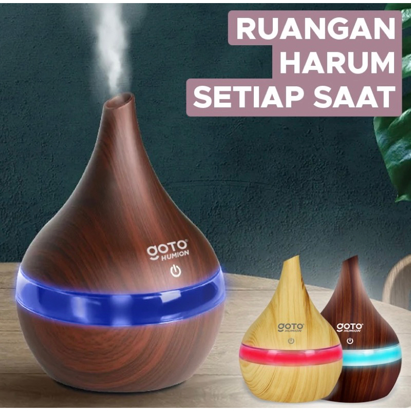 Jual Goto Humion Humidifier Diffuser Aroma Terapi Essential Oil ...