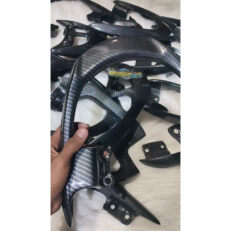 Jual Behel Begel Carbon Wtp Planger Pegangan Jok Belakangan MIO AMORE ...