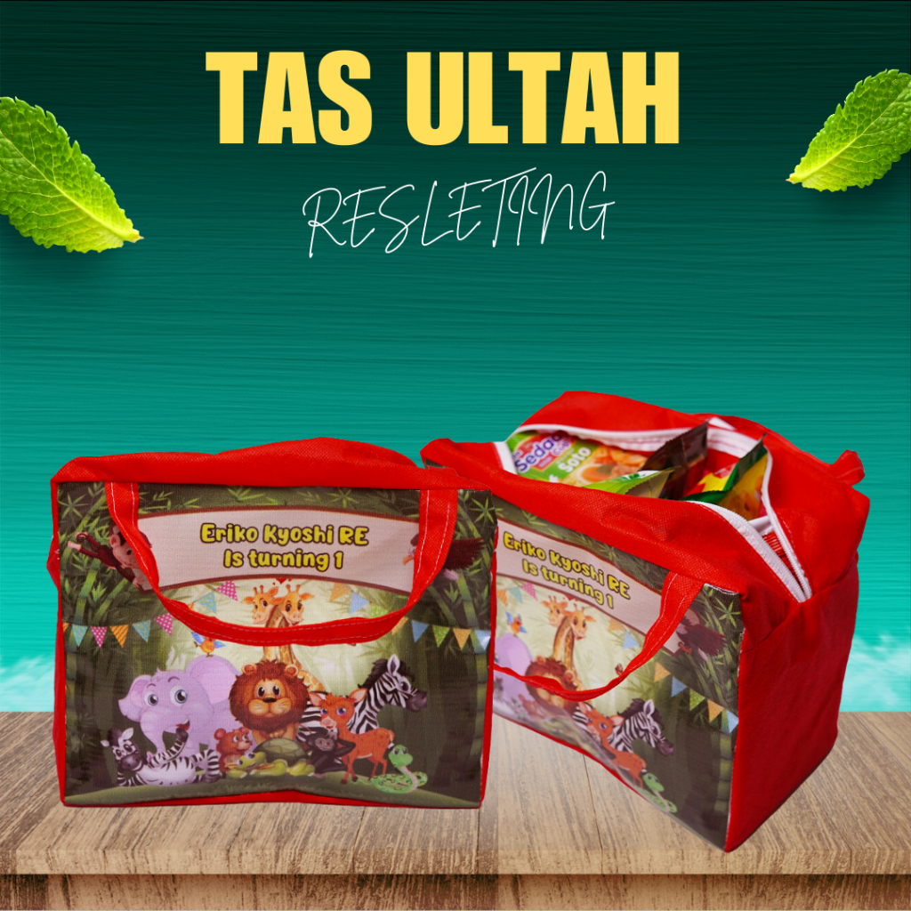 Jual TAS SPUNBOND LIPAT BOX 30X40 (SABLON COSTOM) UNTUK TAS SOUVENIR ...