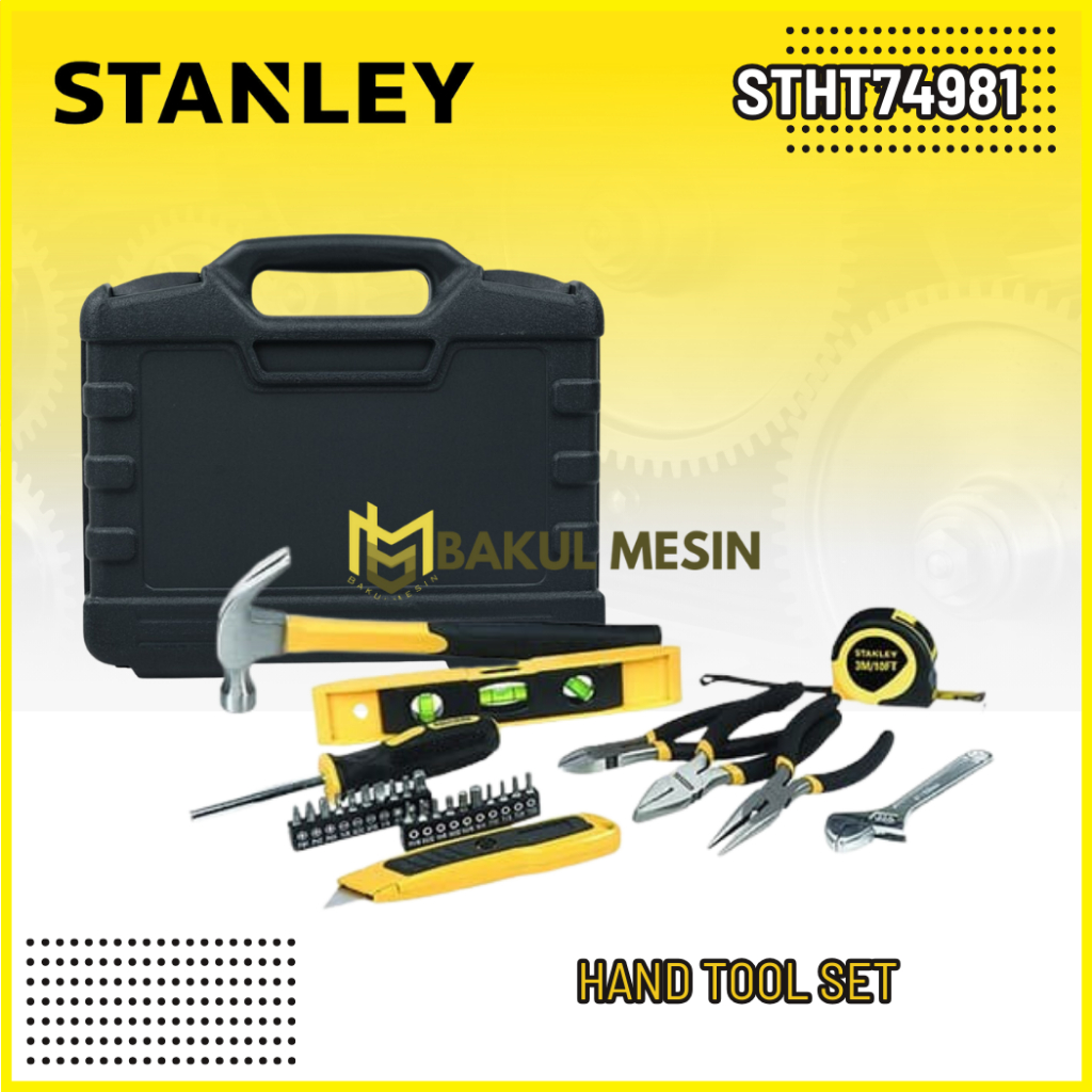 Jual Hand Tool Set STANLEY STHT74981 Alat Perkakas Tangan Set 47pcs ...