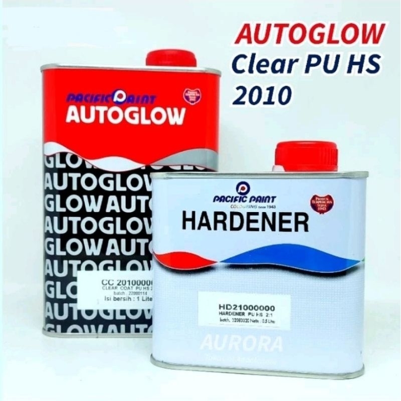 Jual Cat Clear AUTOGLOW PU HS 2010 1,5 Liter /set + Hardener Klir ...