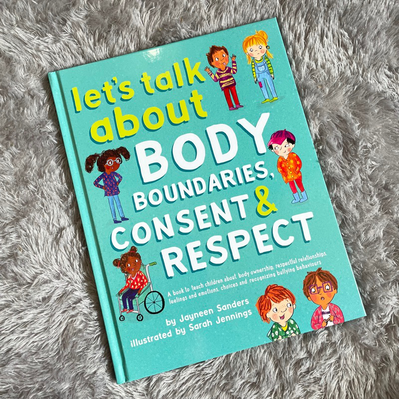 Jual Lets talk about body boundaries, consent and respect | Shopee ...