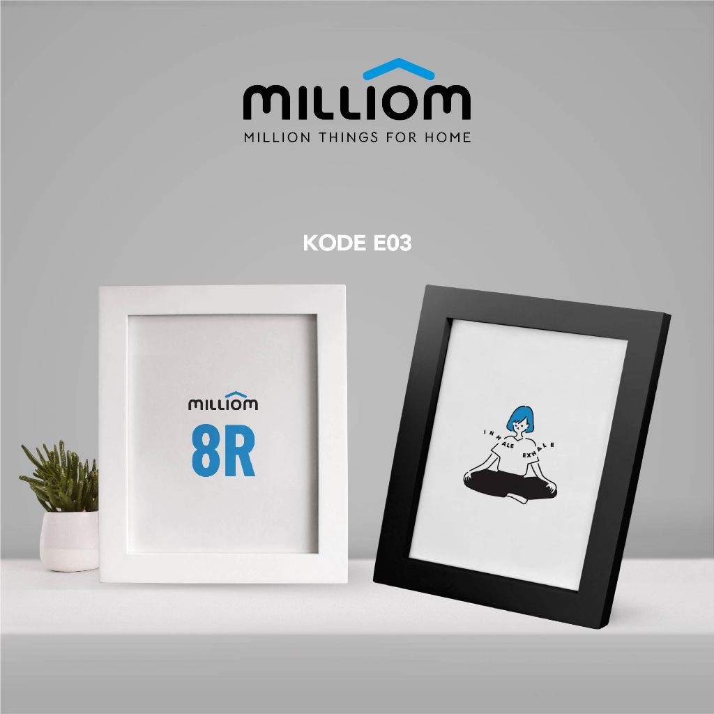 Jual Pigura Foto 8R MILLIOM (20x25cm) Tebal 1,5cm (E03) | Frame Bingkai ...
