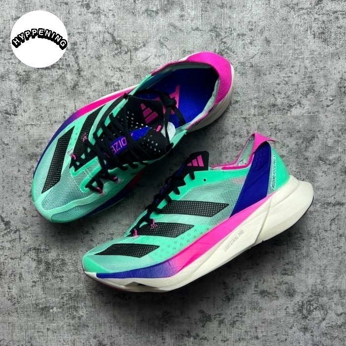 Jual SEPATU RUNNING ADIDAS ADIZERO ADIOS PRO 3 PULSE MINT BLACK GW4249 ...