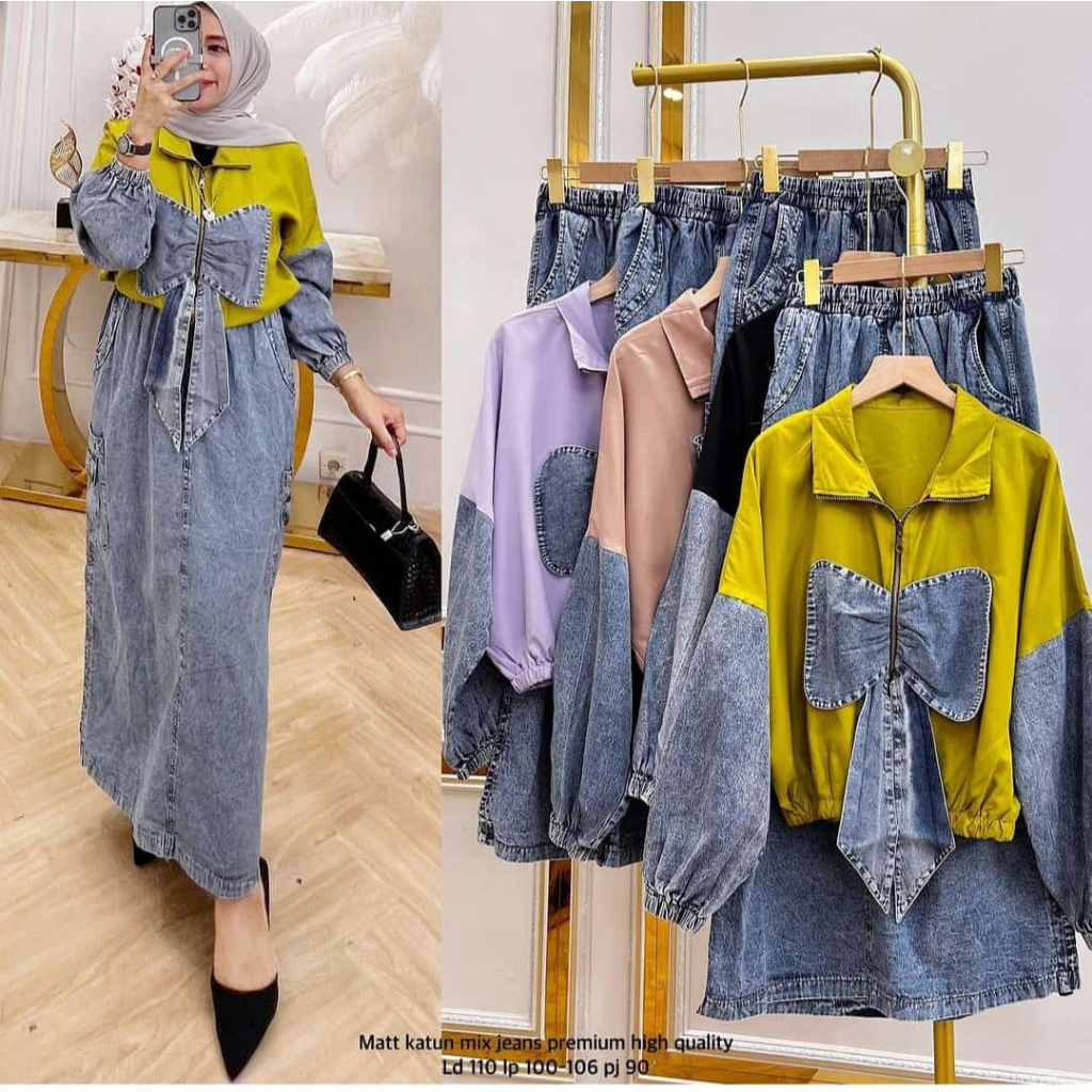 Jual ONE SET ROK DINAR ZAR* | Shopee Indonesia