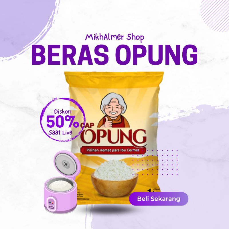 Jual Beras Opung Kemasan 1 Kg | Shopee Indonesia