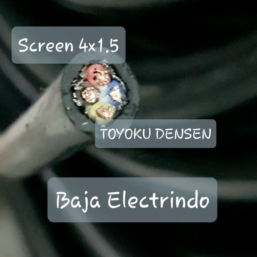 Jual Kabel Screen isi 4 LIYCY 4X1,5MM | Shopee Indonesia