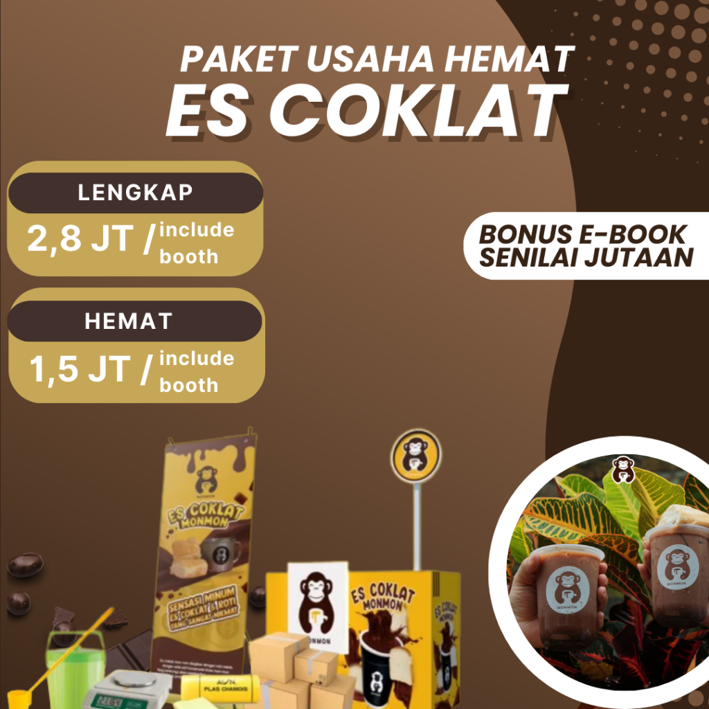 Jual Paket Usaha Franchise ES COKLAT Hemat - Lengkap MERK & BRAND BISA ...