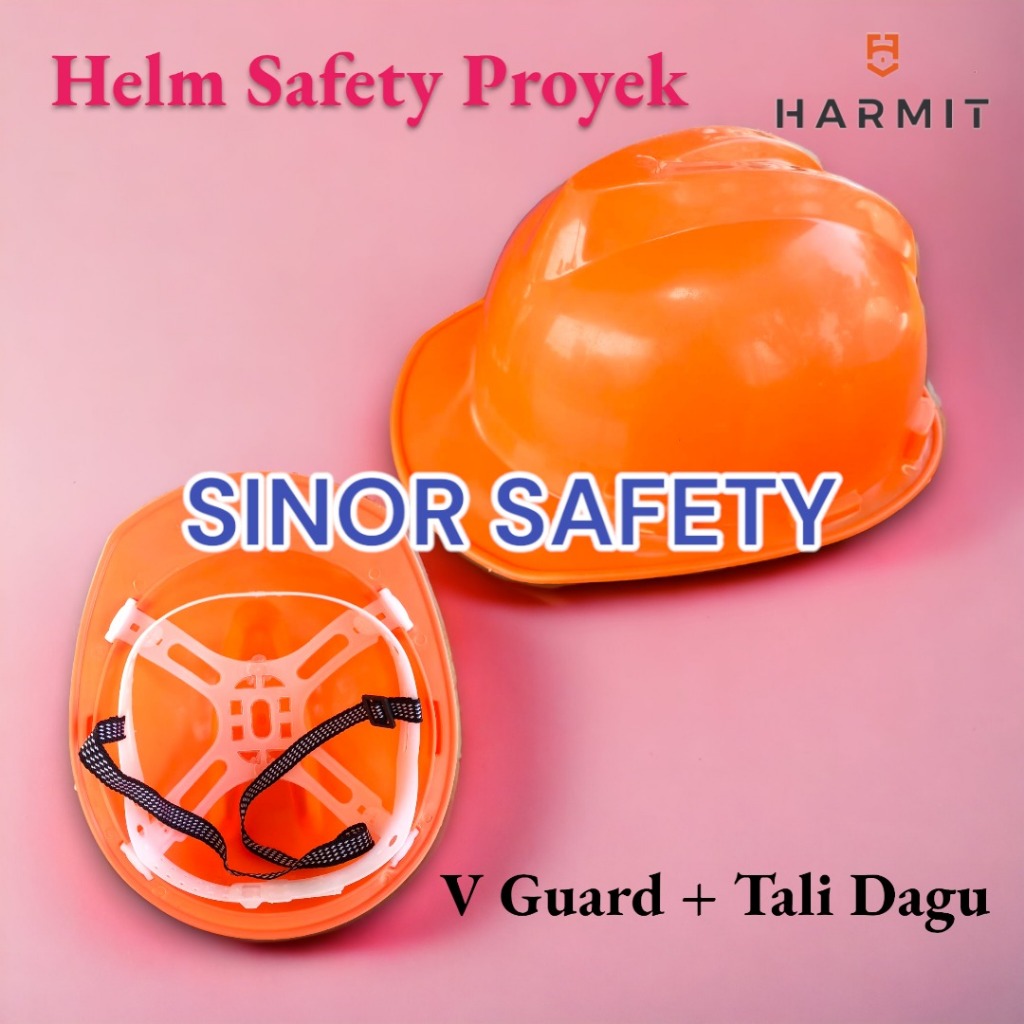 Jual Helm Safety Proyek merk HARMIT | Shopee Indonesia