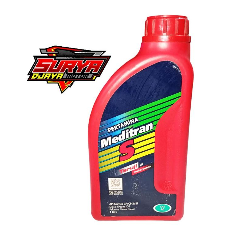 Jual Oli Meditran S SAE40 Oil Diesel S SAE 40 Diesel 1 Liter Original ...