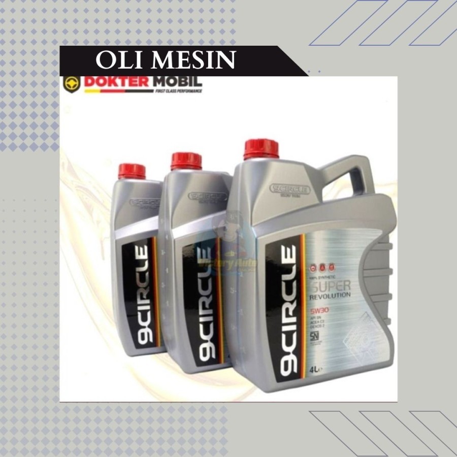 Jual Oli Mobil Terbaik 9 Circle - 10W 40 Synthetic Engine Oil Wert Plus ...