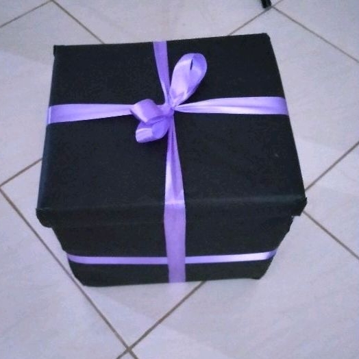 Jual explosion box snack box kado unik hampers box Snack box 3 layer ...