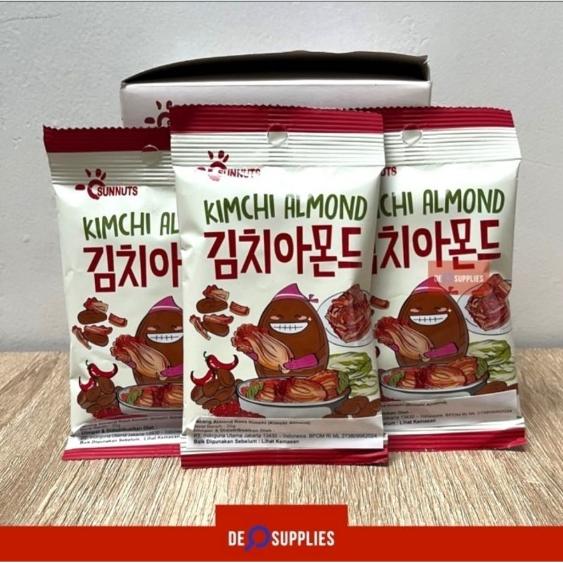 Jual Nuts Holic Kimchi Almond 25gr - Nutsholic Kacang rasa Kimchi Korea ...