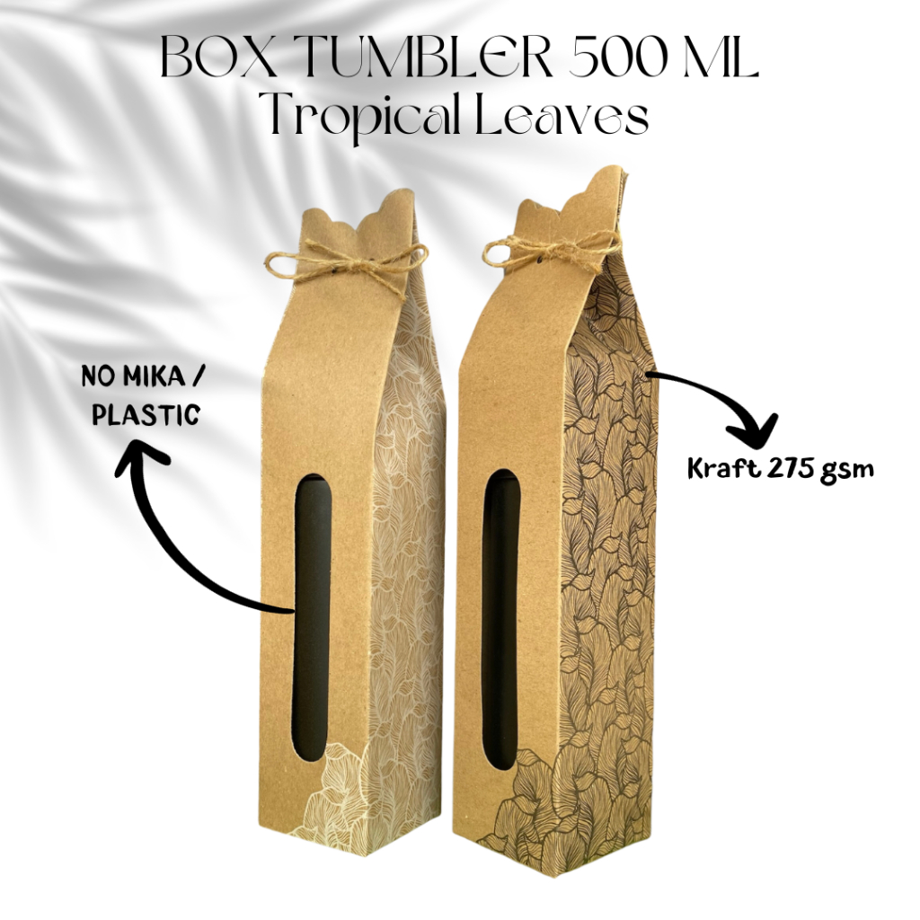 Jual SELANGKAH - BOX DUS KEMASAN BOTOL MINUM TUMBLER BOX BOTOL SOUVENIR ...