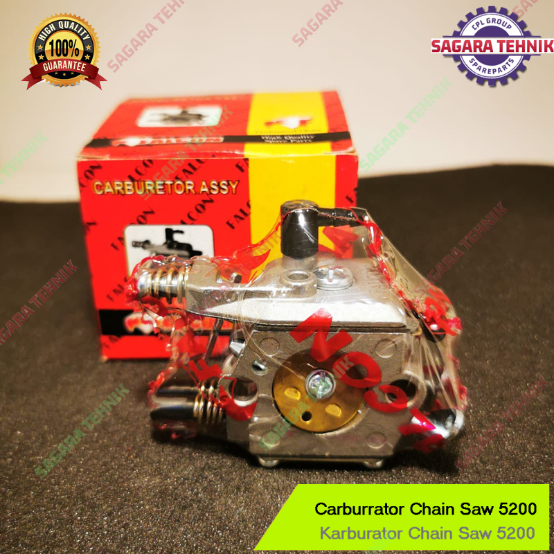 Jual Carburator Karburator Falcon Chain Saw 5200 5800 | Shopee Indonesia