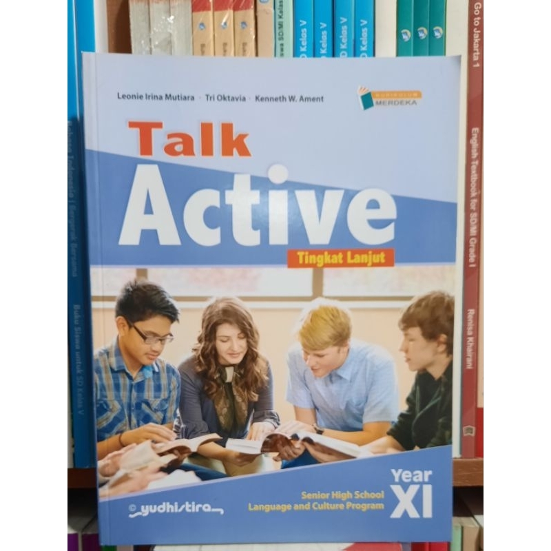 Jual Talk Active English Sma Xi Kelas Kurikulum Merdeka Yudhistira ...