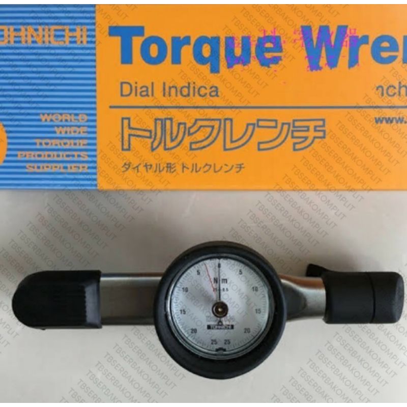 Jual Tohnichi DB25N5-S 3/8" Dial Torque Wrench Ratchet 5-25 NM Kunci ...