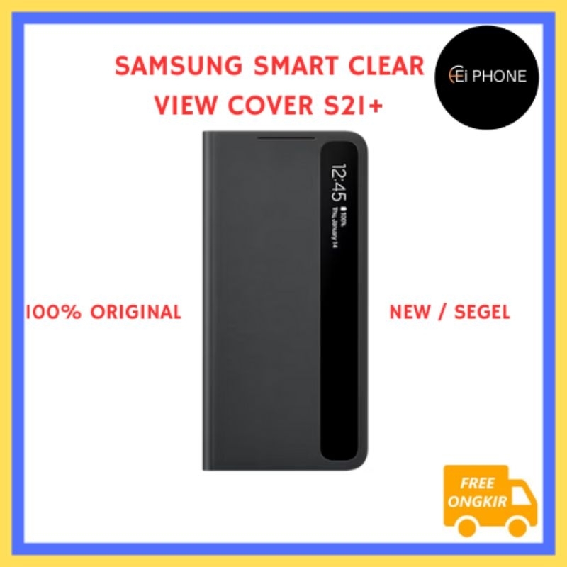 Jual SAMSUNG SMART CLEAR VIEW COVER S21+ / S21PLUS - 100% ORIGINAL ...
