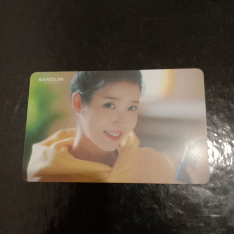 Jual IU BANOLIM PIZZA OFFICIAL PHOTOCARD | Shopee Indonesia
