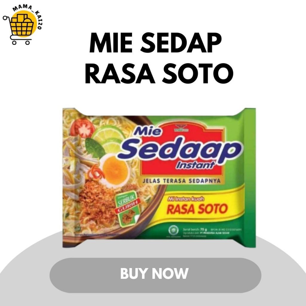 Jual MIE SEDAP RASA SOTO | Shopee Indonesia