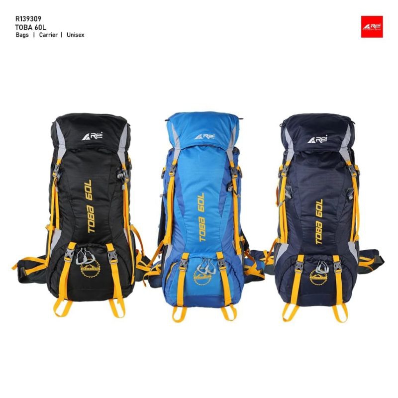 Jual Tas Cartier Rei Toba 60L+Raincover Tas Gunung Rei Toba 60L ...